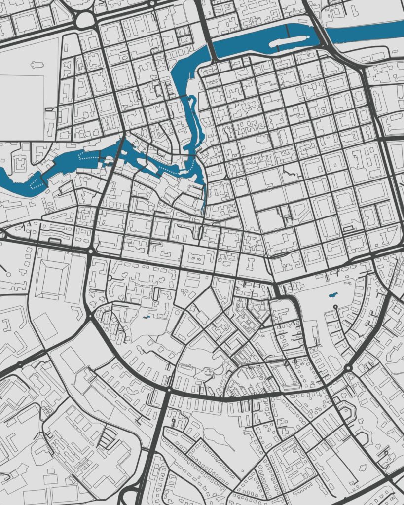 NORRKÖPING City Digital Map Poster – Special | Maps & More